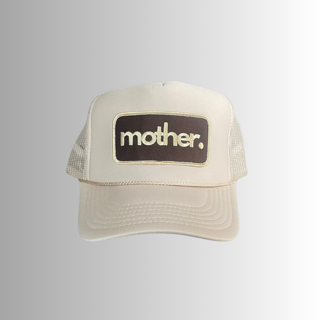 Mother Patch Trucker Hat - Sand – mother hats