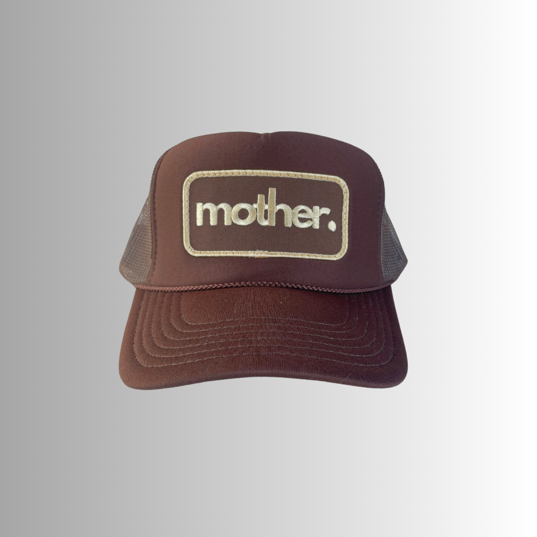 Mother Patch Trucker Hat - Mocha – mother hats